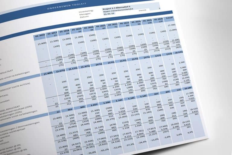 Business case in Excel - kies de juiste investering met goede berekeningen