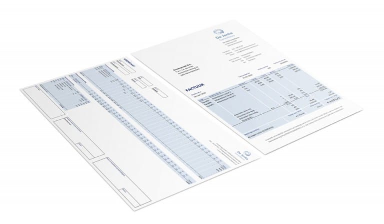 Urenstaat in Excel inclusief facturen en specificaties