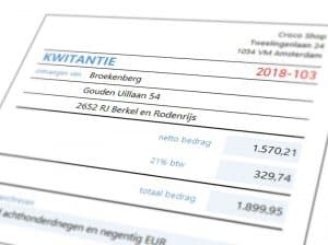Kwitantie in Excel - snel en eenvoudig kwitanties maken in Excel