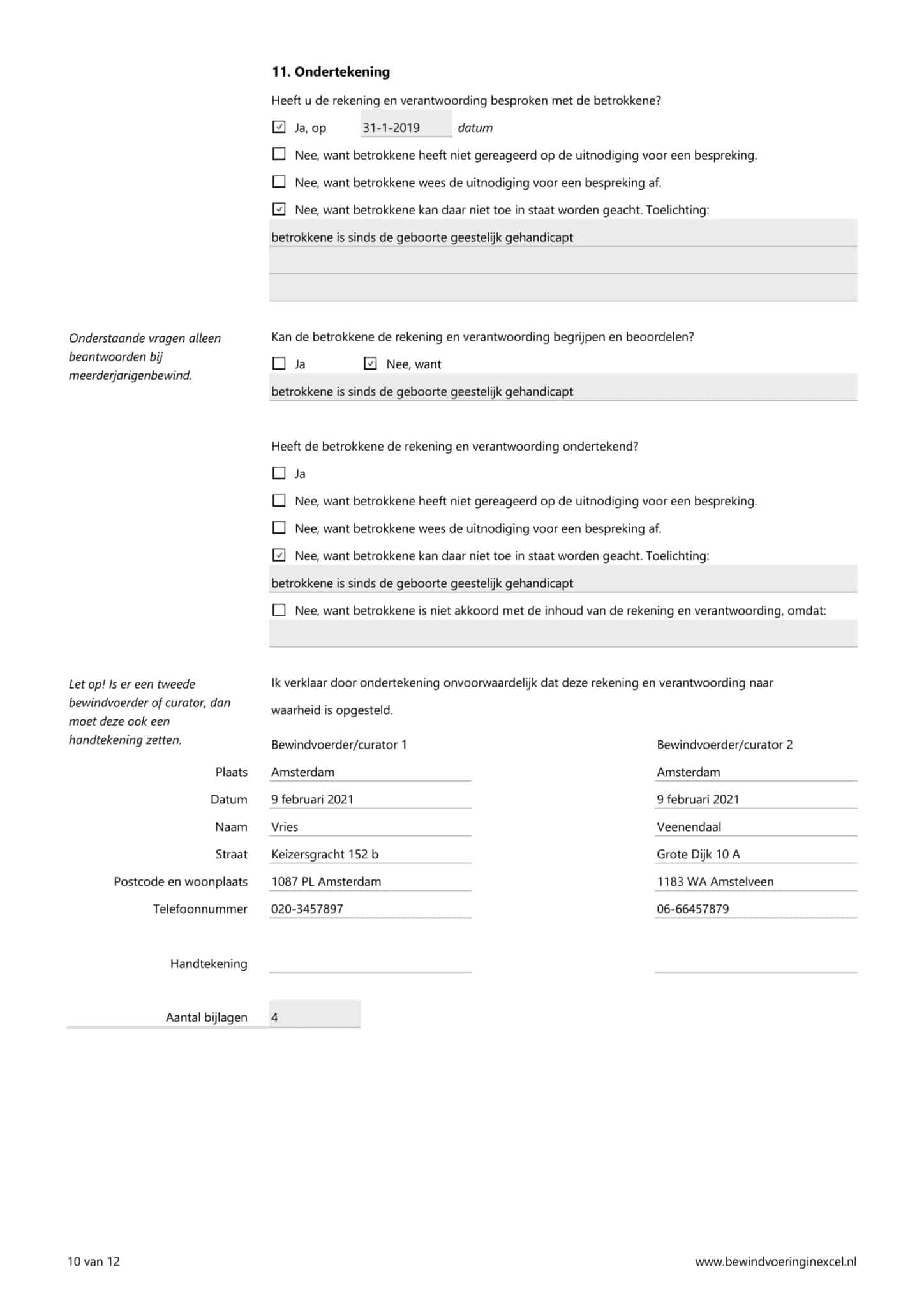 Bewindvoering in Excel voor (familiaire) bewindvoerders - simpel en uniek