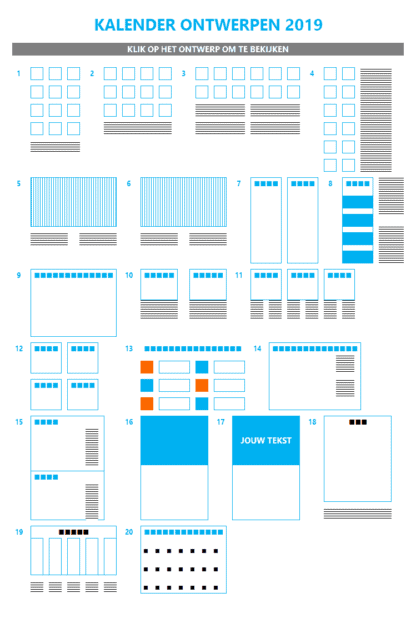Maak snel en simpel een Excel kalender – kies uit 20 ontwerpen