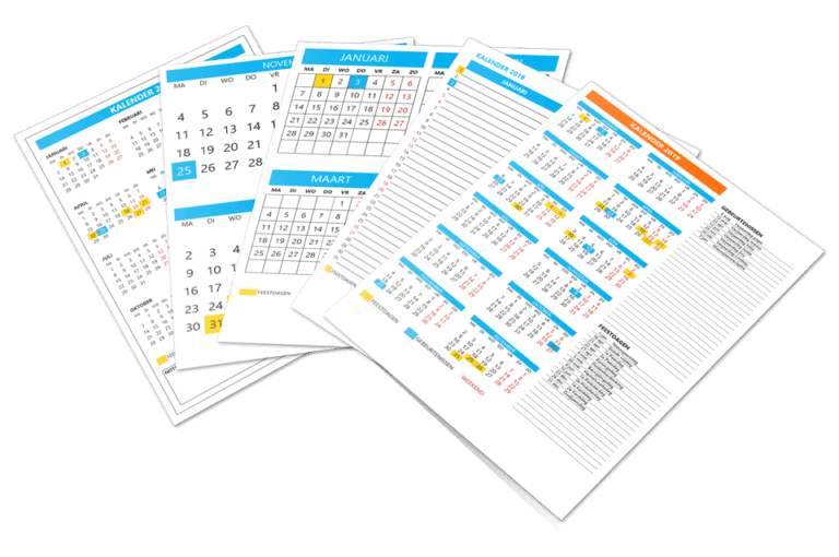 Maak snel en simpel een Excel kalender – kies uit 20 ontwerpen