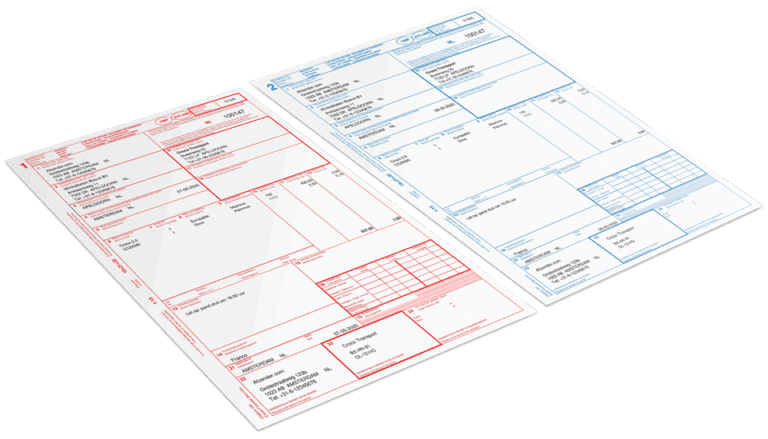 CMR vrachtbrief in Excel - altijd vrachtbrieven op voorraad