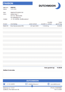 Maak snel een pakbon in Excel voor al je verzendingen (mét historie)