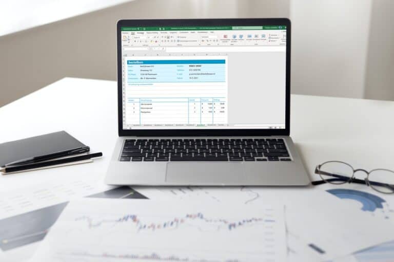 Bestelbon in Excel - snel en eenvoudig bestelformulieren maken in Excel