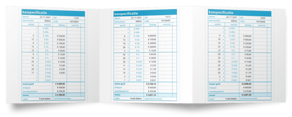 Kas opmaken in Excel als een pro - inclusief kastellingen en verschillen