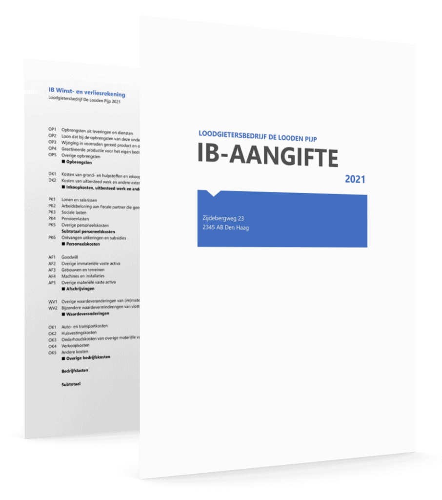 Invulschema om snel en probleemloos je belastingaangifte te doen