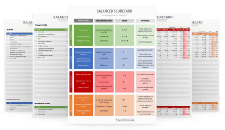 Balanced Scorecard in Excel - Basic Edition