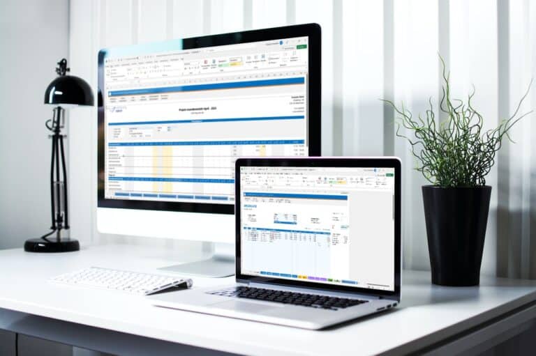 Projectadministratie in Excel - voor uren en kosten