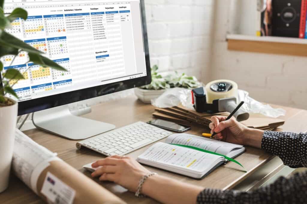 Activiteitenkalender in Excel - plan activiteiten, vakanties etc.