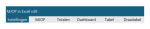 MJOP in Excel - meerjaren onderhoudsplan maken als een pro